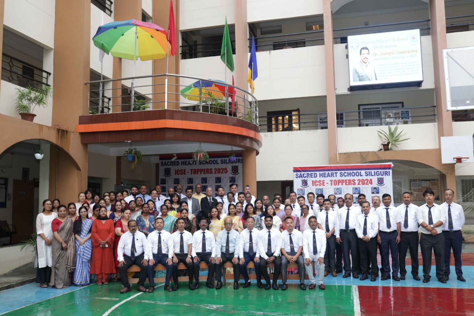 A Visionary Visit: Dr. Joseph Emmanuel Inspires Sacred Heart School ...